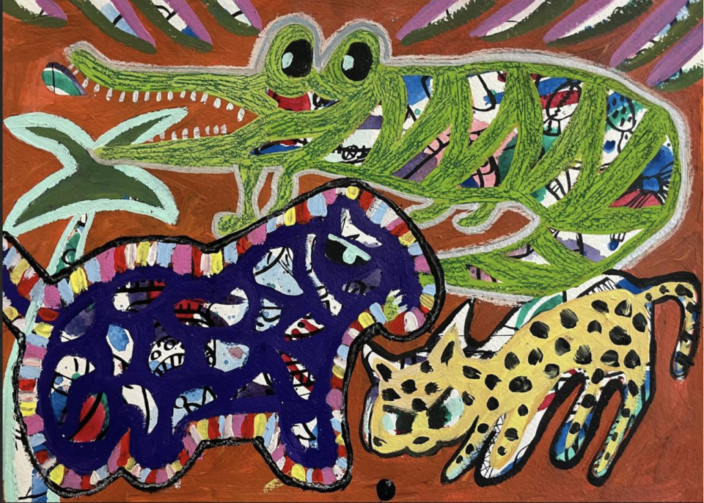 Crocodile and his Friends - Spilne Art